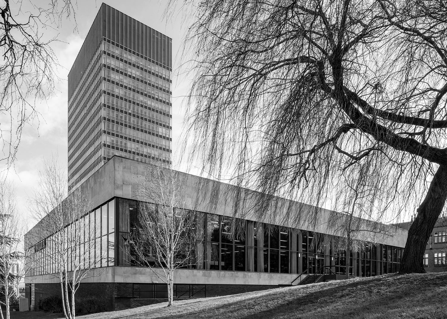 Photographic prints of postwar brutalist and modernist architecture ...